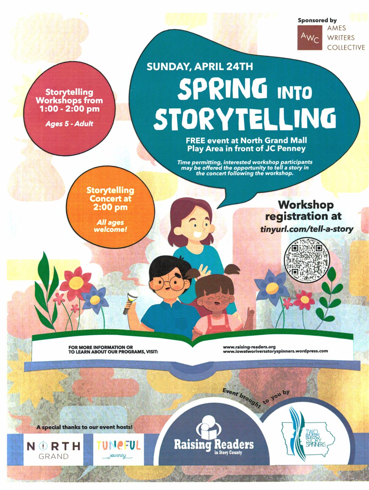 Spring into Storytelling - North Grand Mall